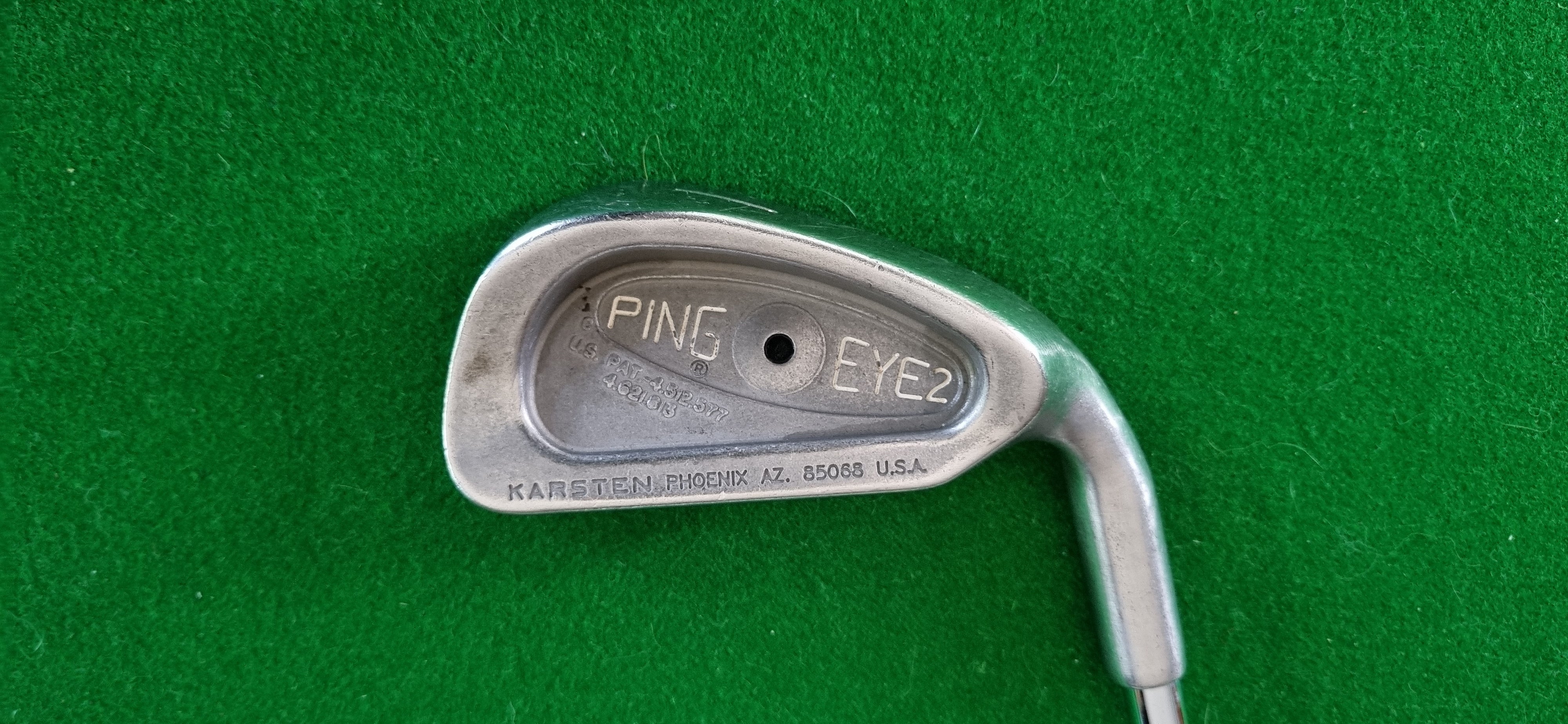 Ping Eye 2 Black Dot 1 Iron Stiff – Golfers Market