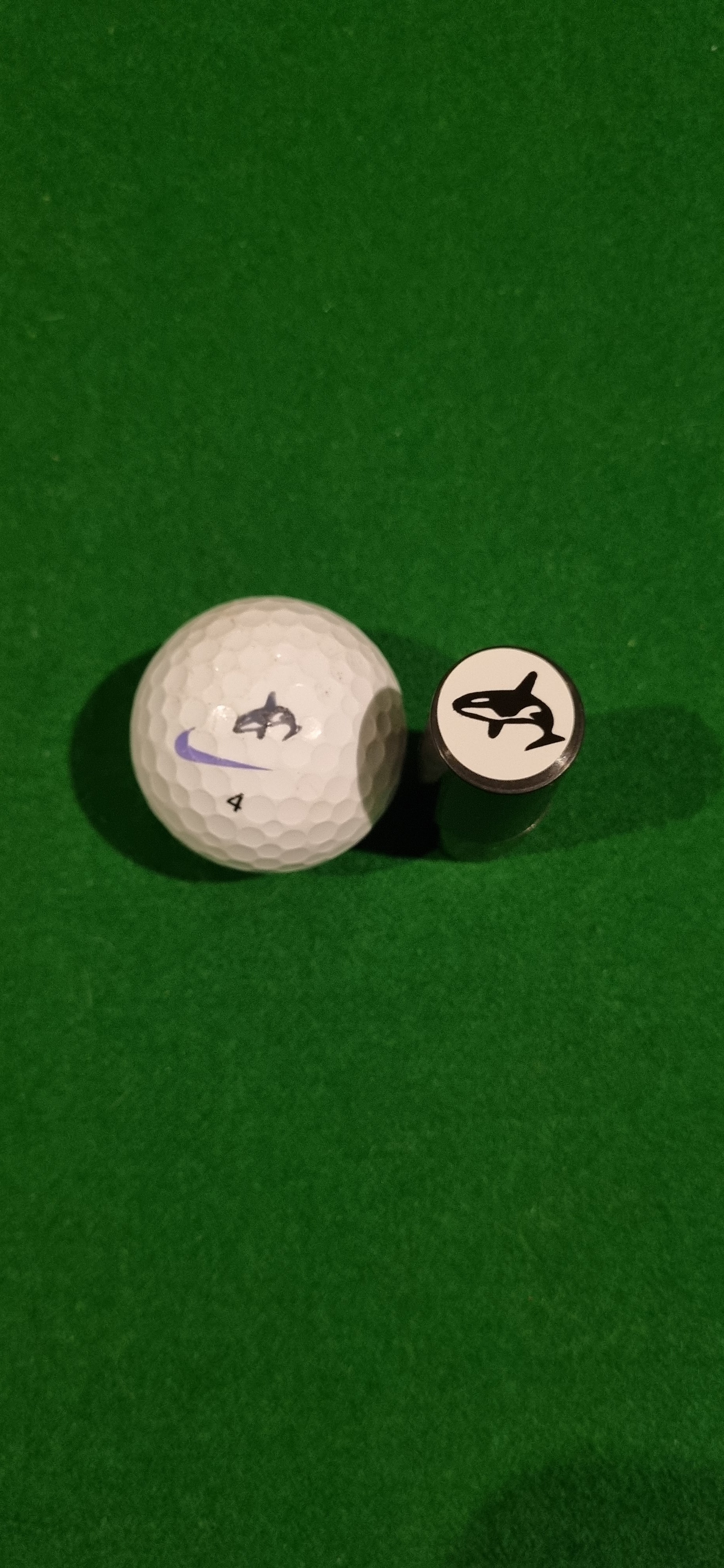Golf Ball Stamp Marker + Refill Ink - Shark - New – Golfers Market