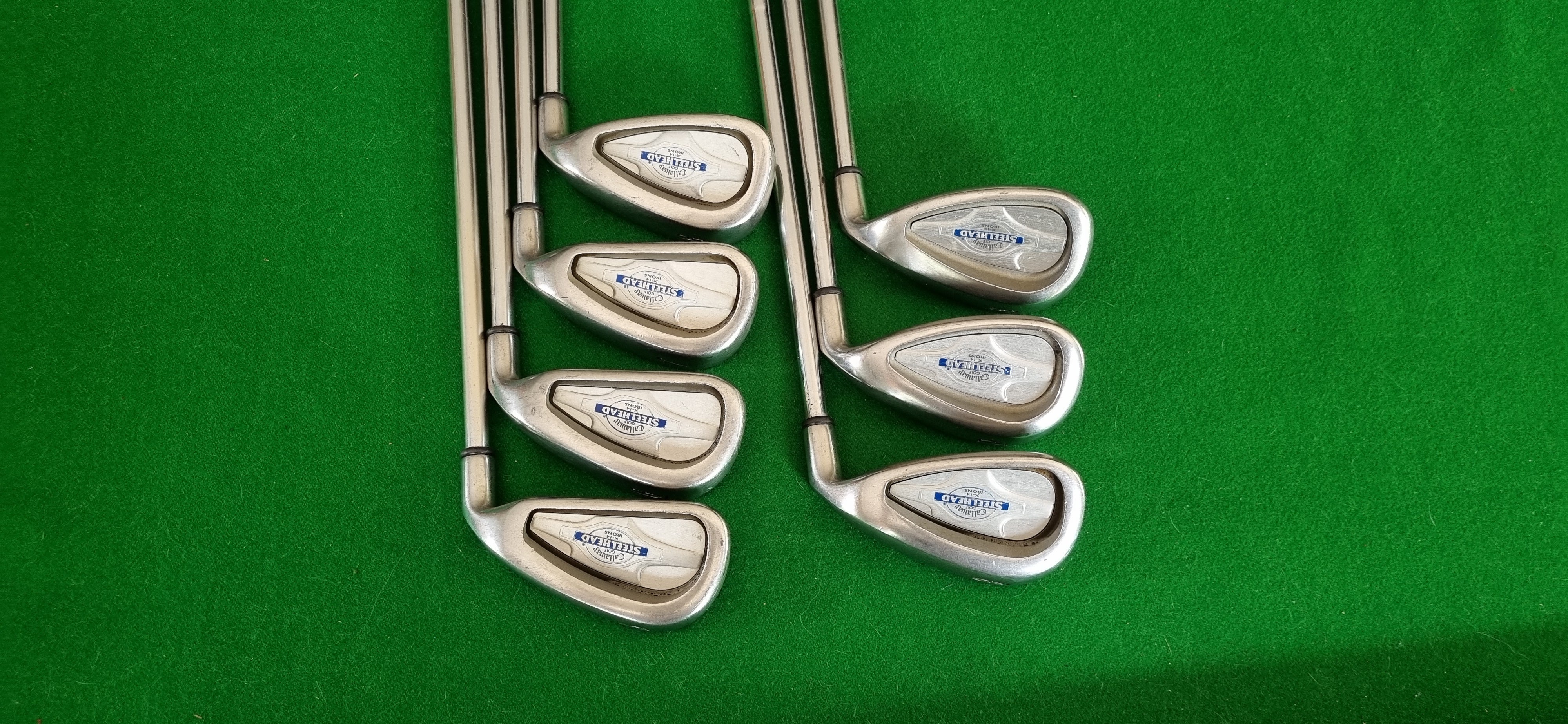 Callaway Steelhead X-14 Irons 5 - SW Stiff – Golfers Market