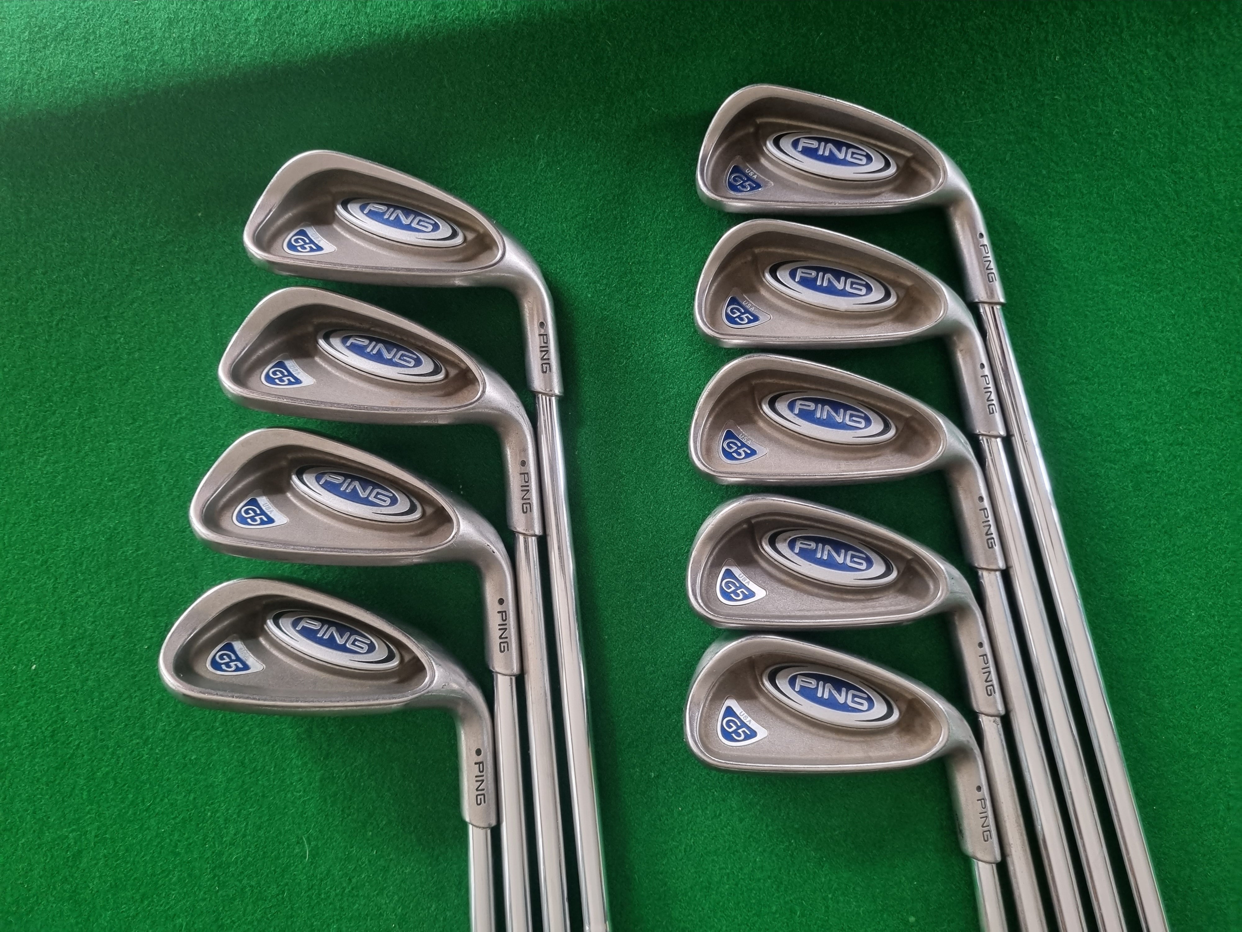 Ping G5 Irons 3 - SW Black Dot Regular – Golfers Market