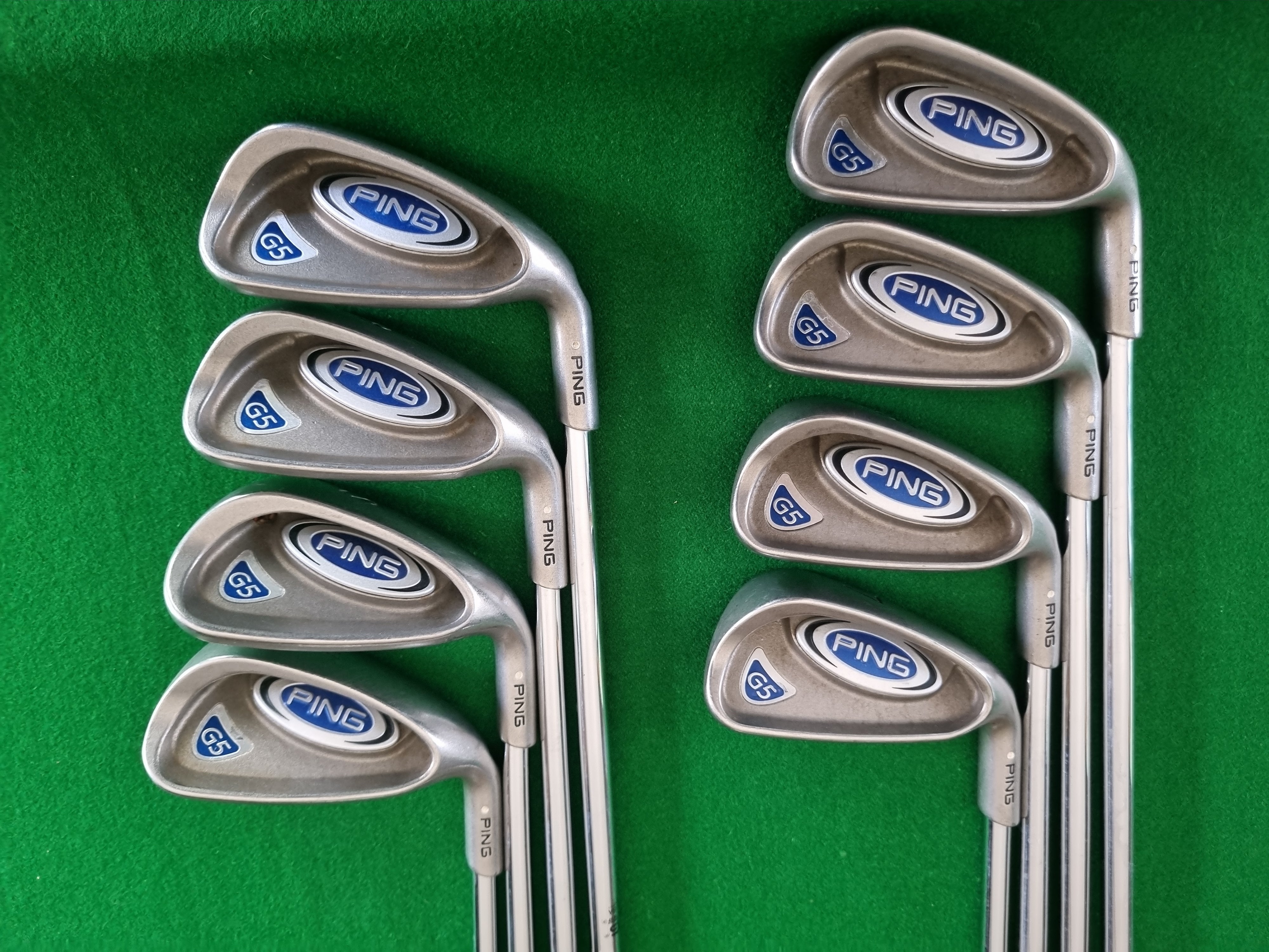 Ping G5 Irons 4 - SW White Dot Stiff – Golfers Market