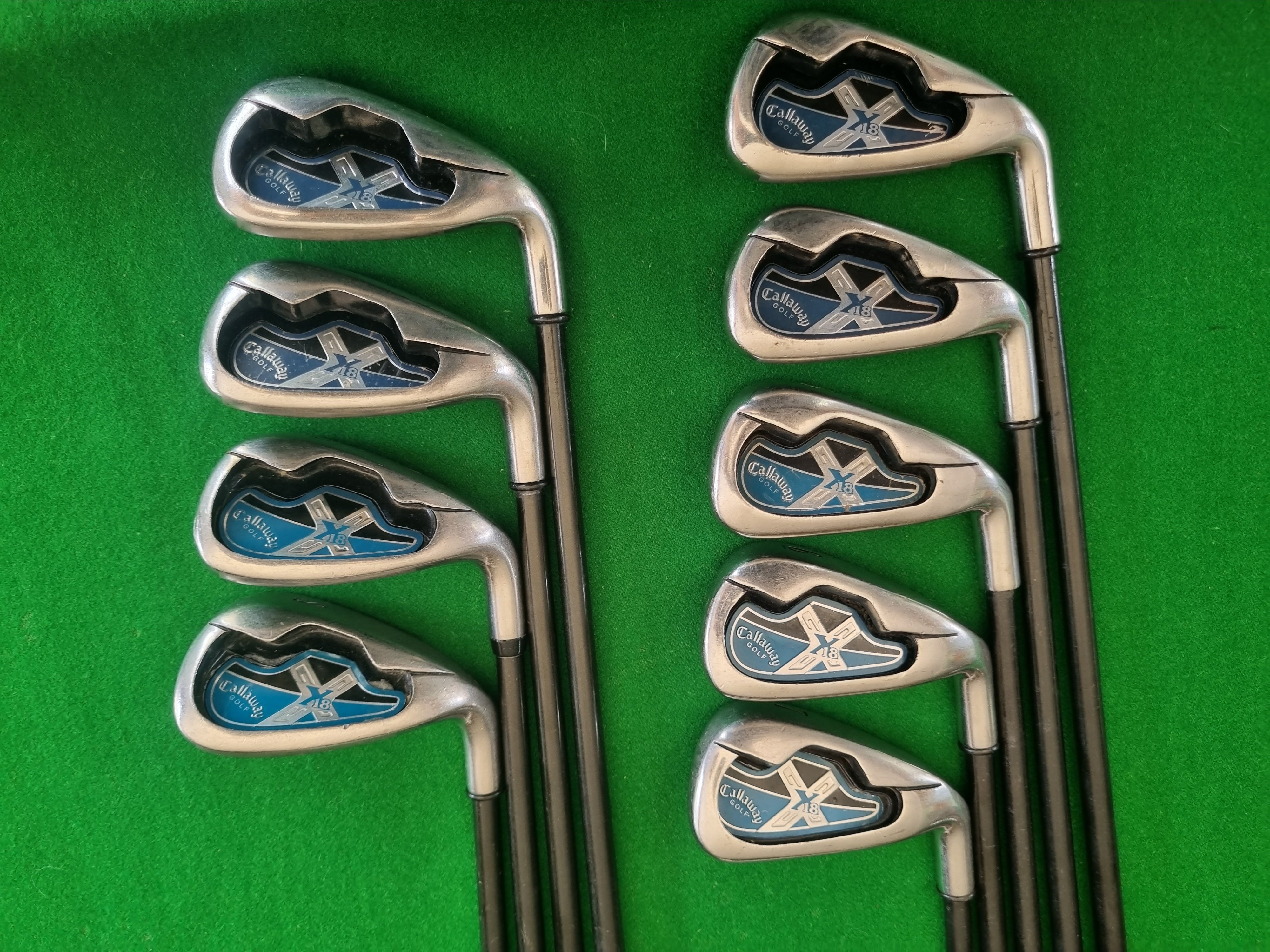 Callaway X18 Irons 3 - SW Firm flex – Golfers Market