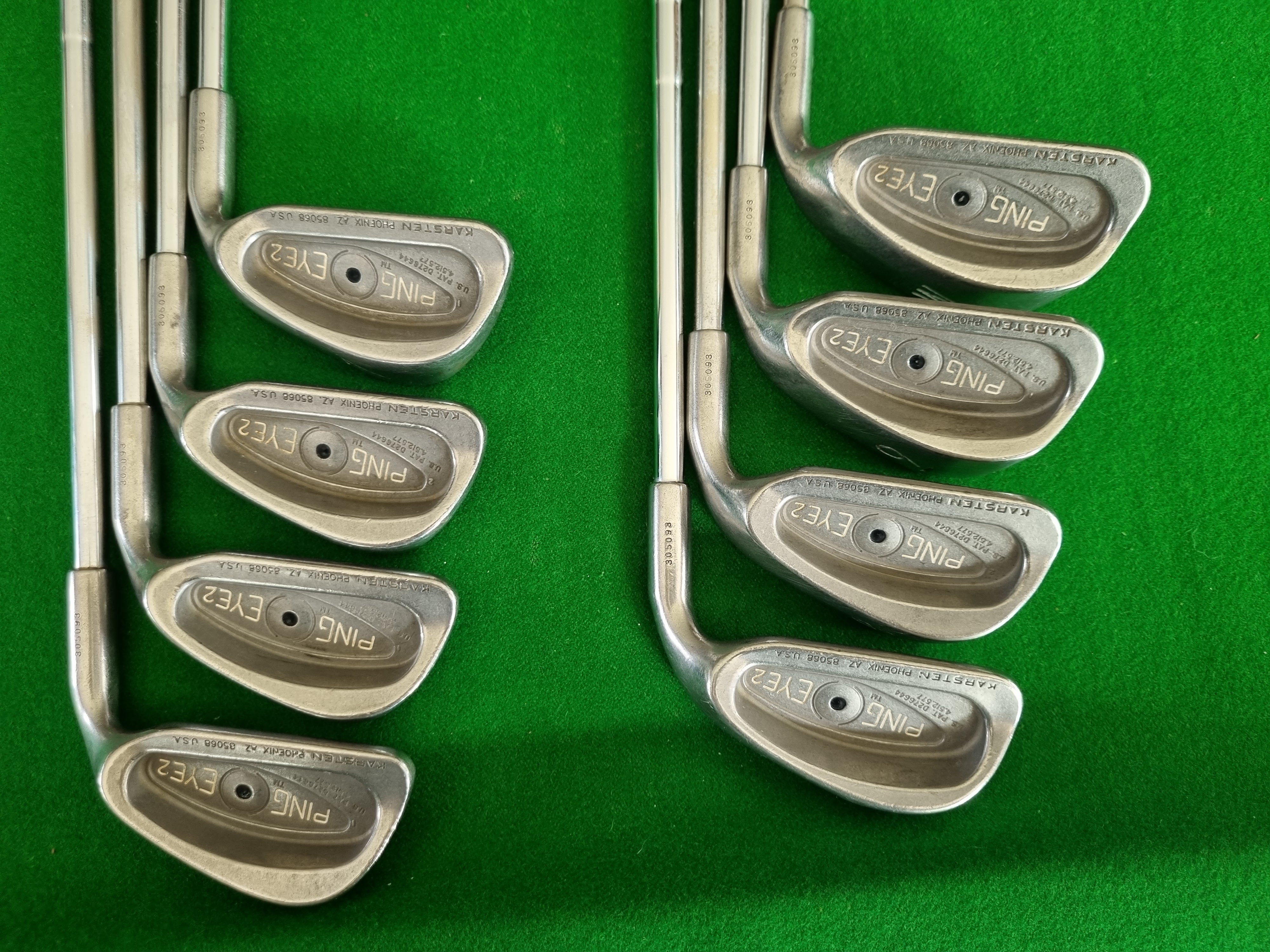 Ping Eye 2 Irons 3 - PW Black Dot Regular – Golfers Market