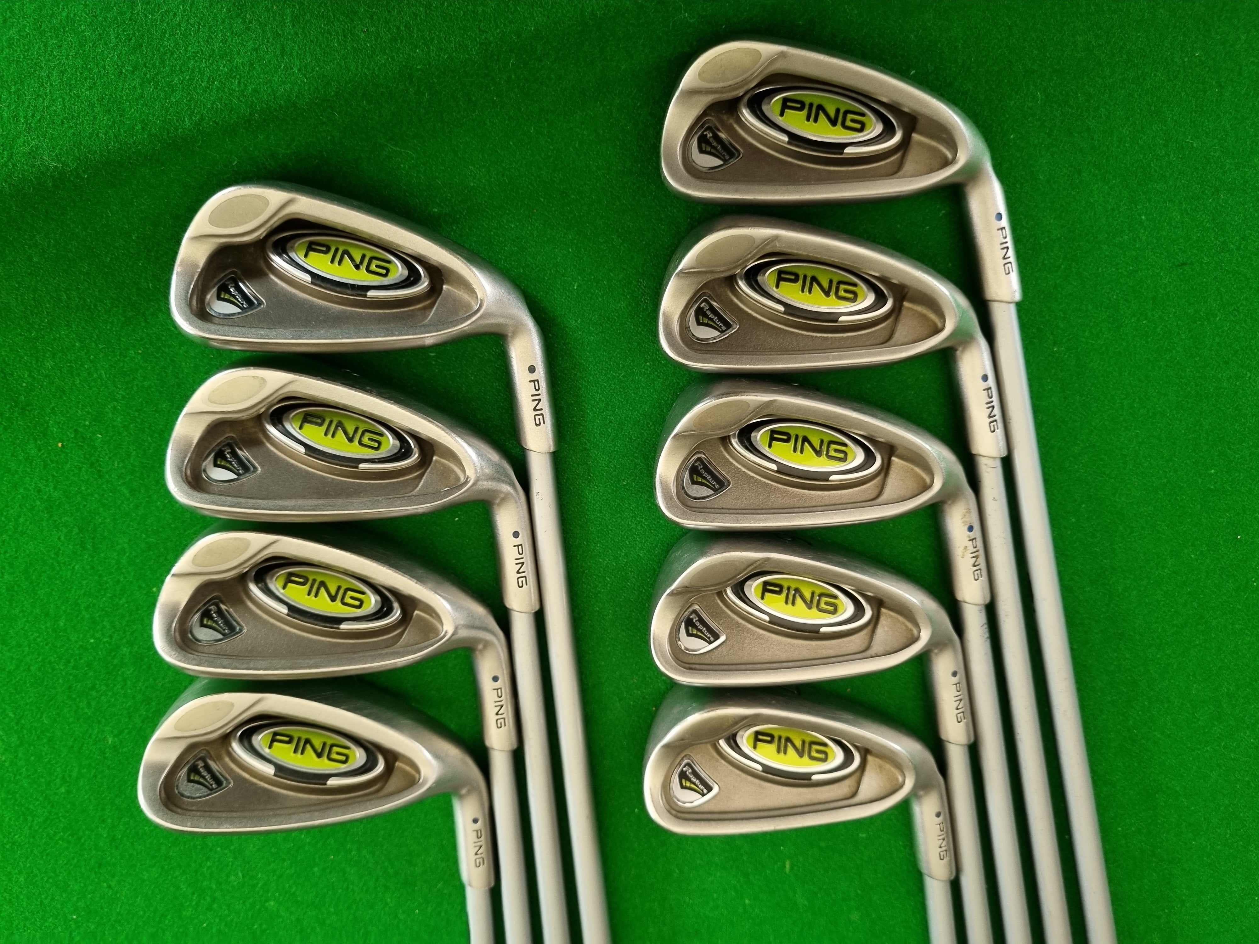 Ping Rapture Irons 3 - SW Blue Dot Regular – Golfers Market