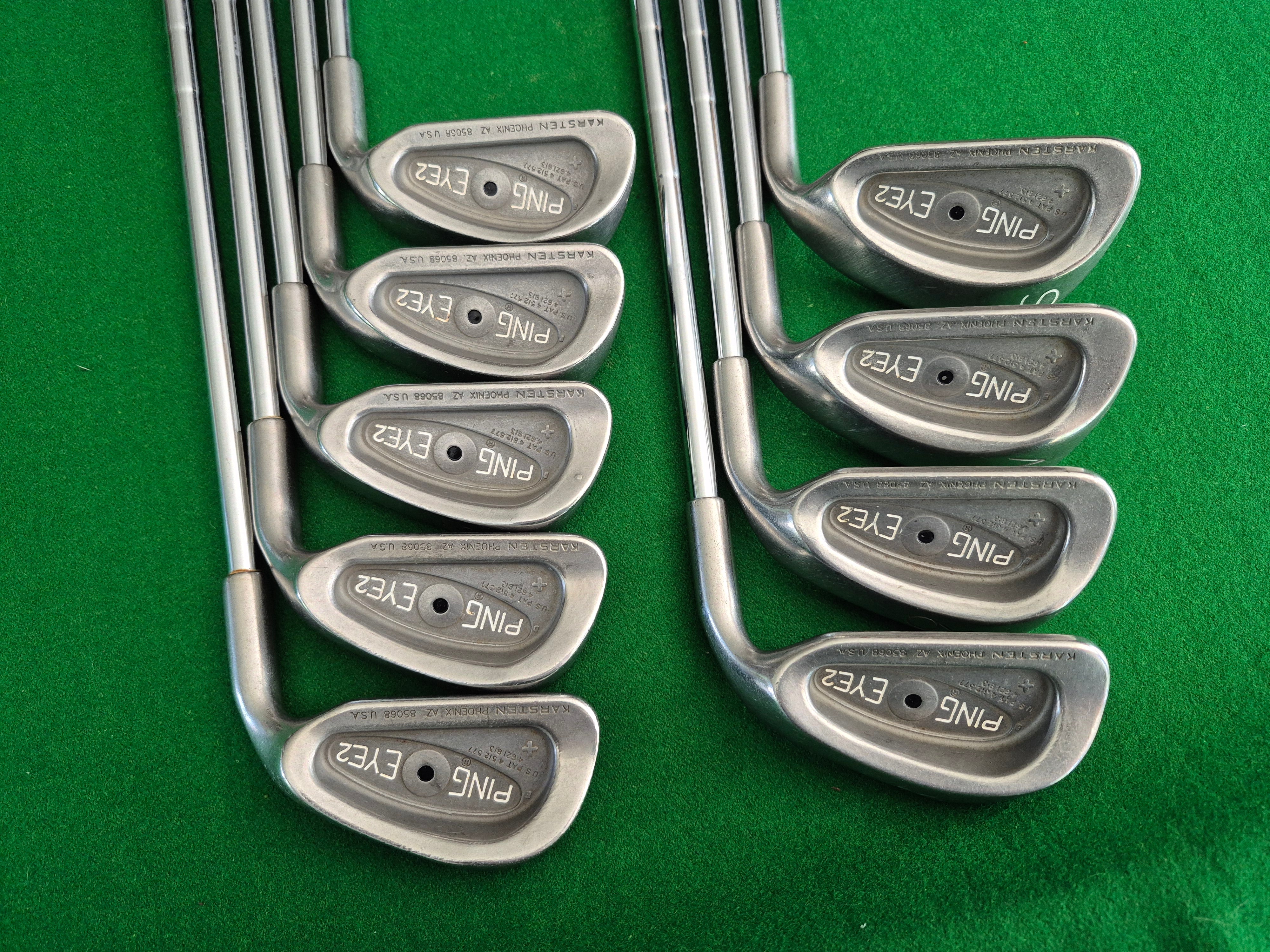 Ping Eye 2+ Irons 3 - SW Black Dot Stiff – Golfers Market