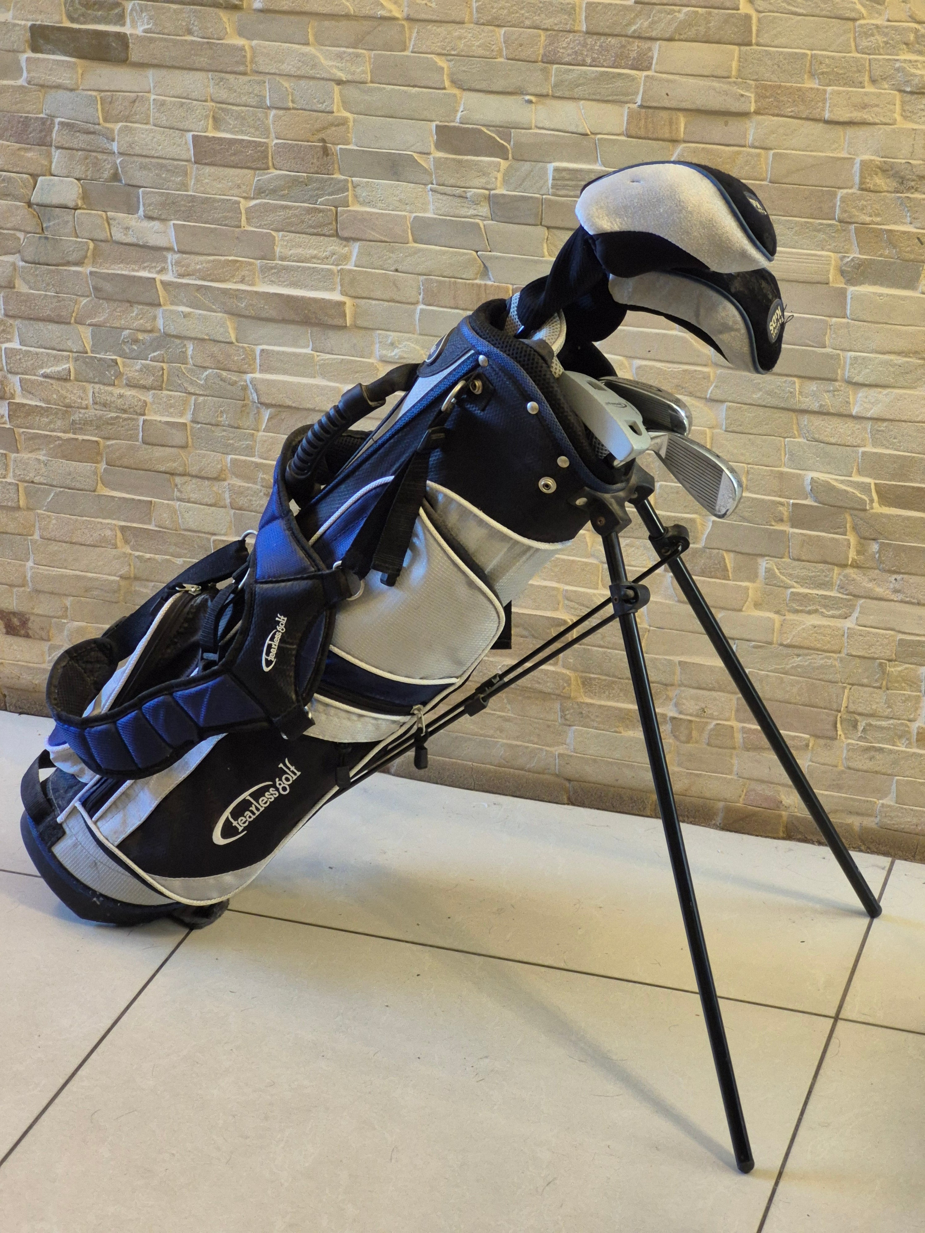 Fearless Kids Junior Full Golf Set 4 - 6 Years, 2 x Woods, 3 x Irons ...