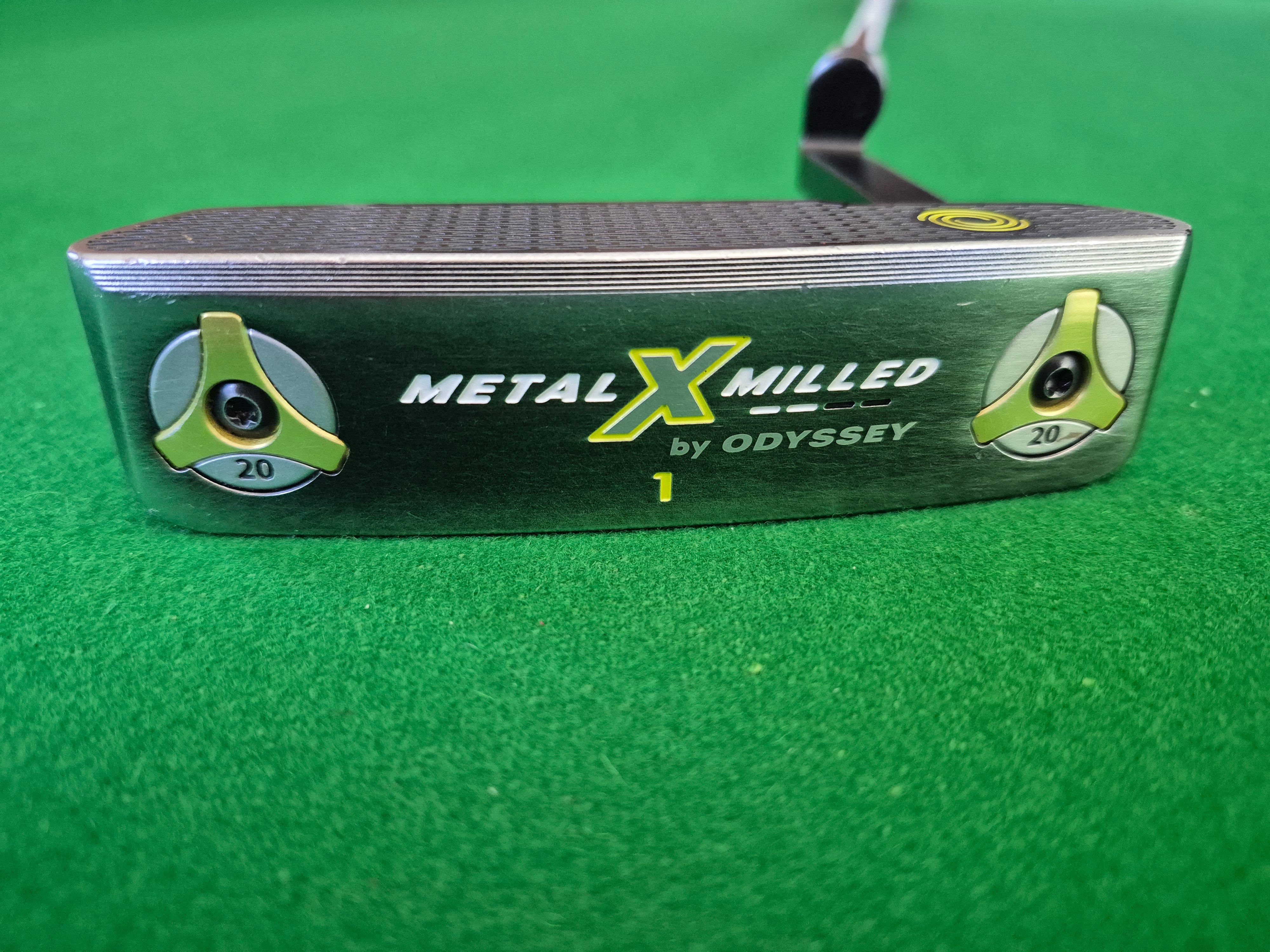 Odyssey Metal X Milled 1 Putter 34" with Cover – Golfers Market