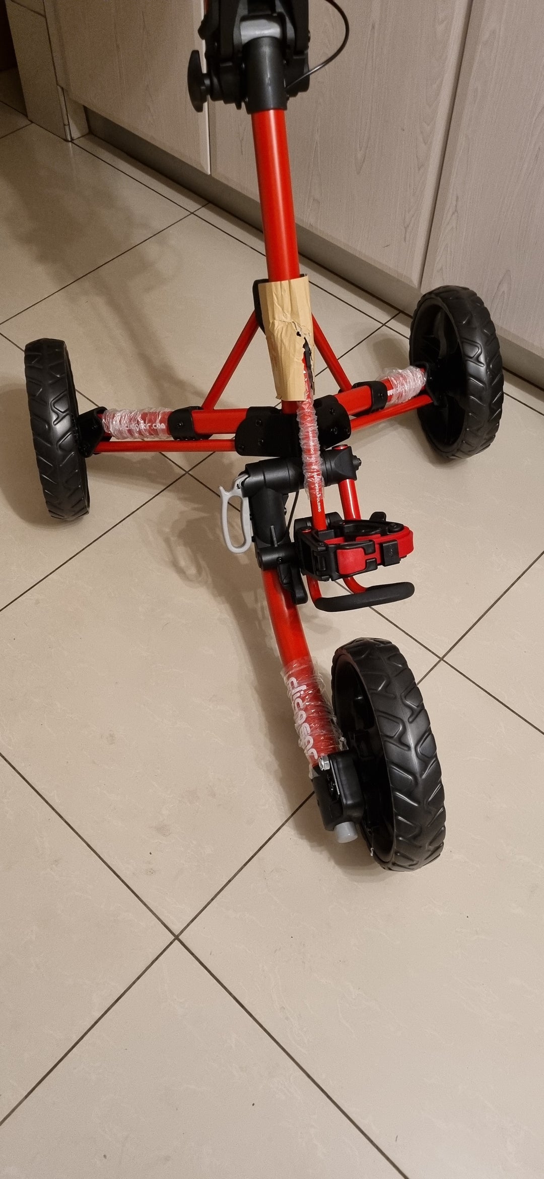 Clicgear 4.0 Golf Push Cart - Red - Brand new! – Golfers Market